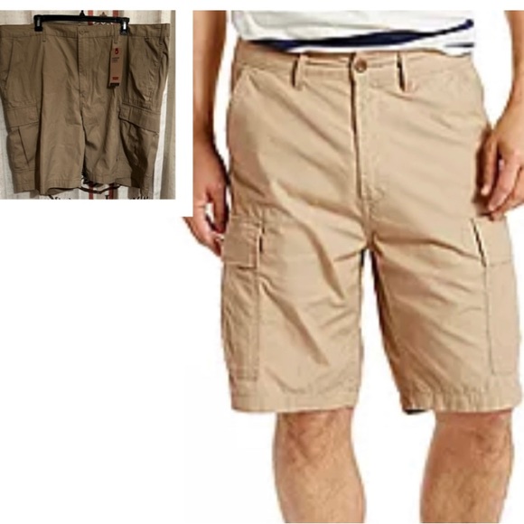 Levi's | Shorts | New 0 Cotton Levis Carrier Big Tall Mens Cargo Shorts ...